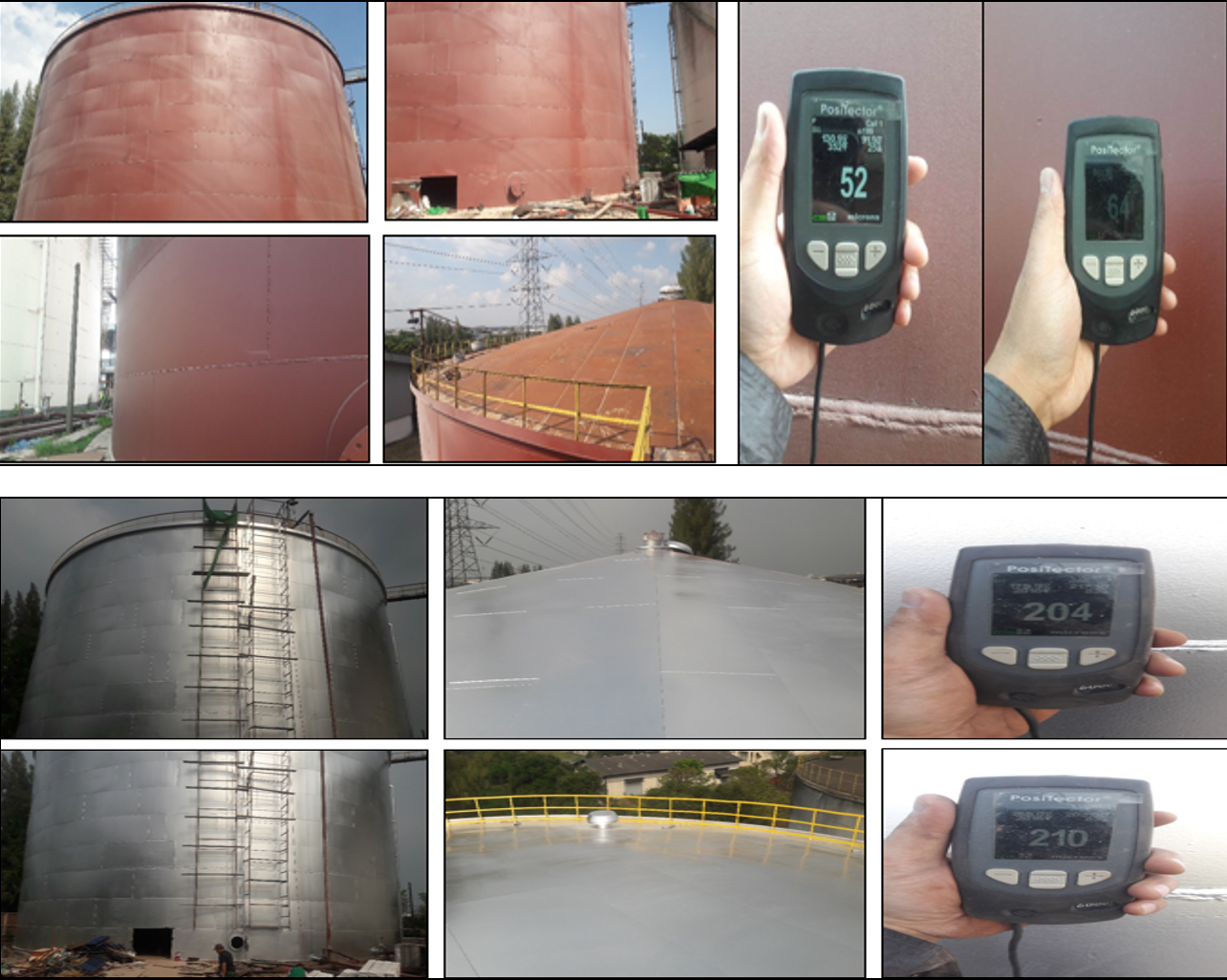 Maintenance Molasses tank storage ML-1 - Protective Coating | Nippon ...